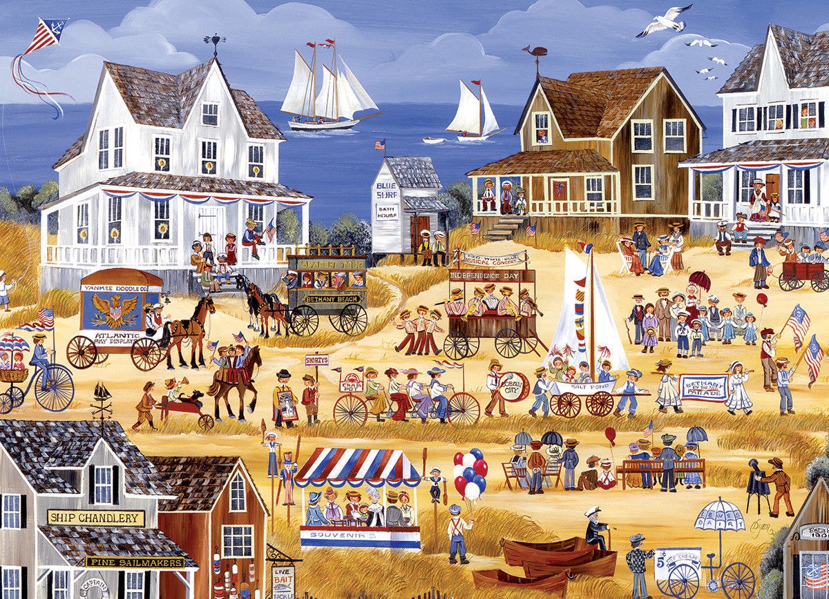 Dyer: 4th of July Parade - 300pc Jigsaw Puzzle by Eurographics NEW ... Dyer: 4th of July Parade - 300pc Jigsaw Puzzle by Eurographics NEW ...